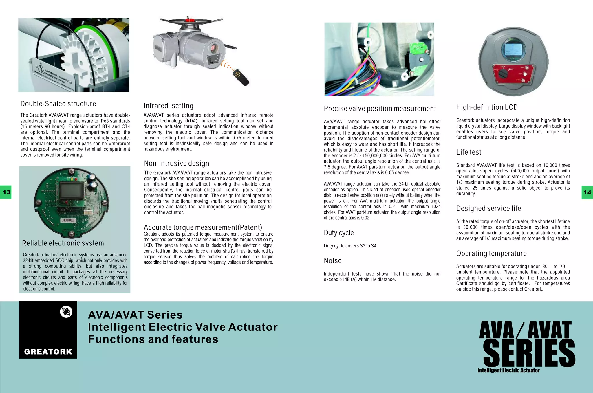 Electric Valve Actuator Catalogue | PDF