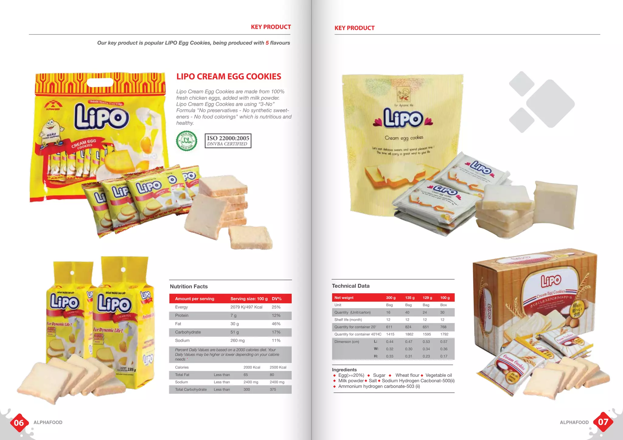 Alpha International Food Joint Stock Company Catalogue | PDF