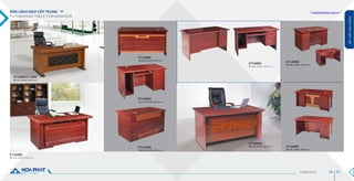 Catalogue ban van phong hoa phat | PDF