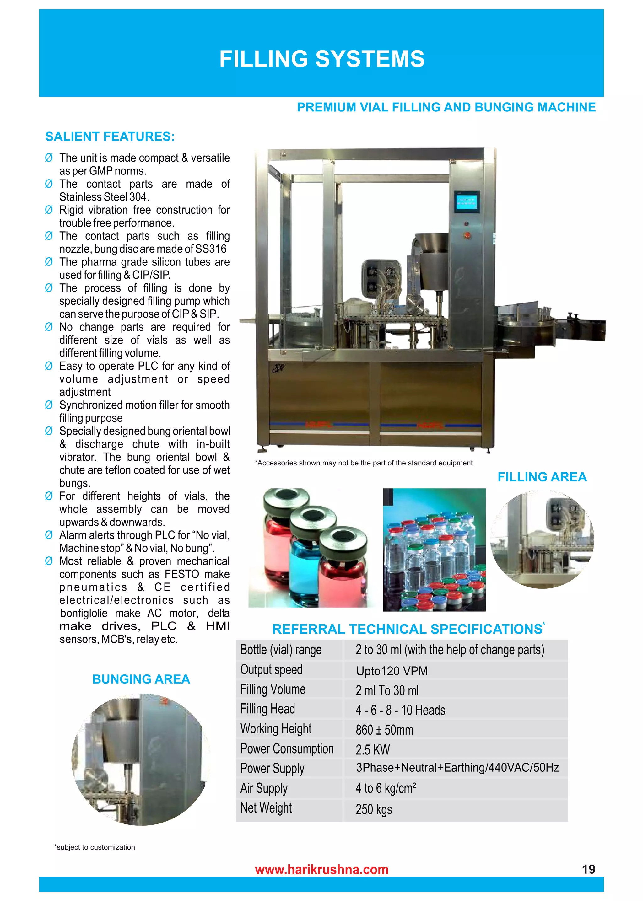 Pharma Liquid Packing Line | PDF