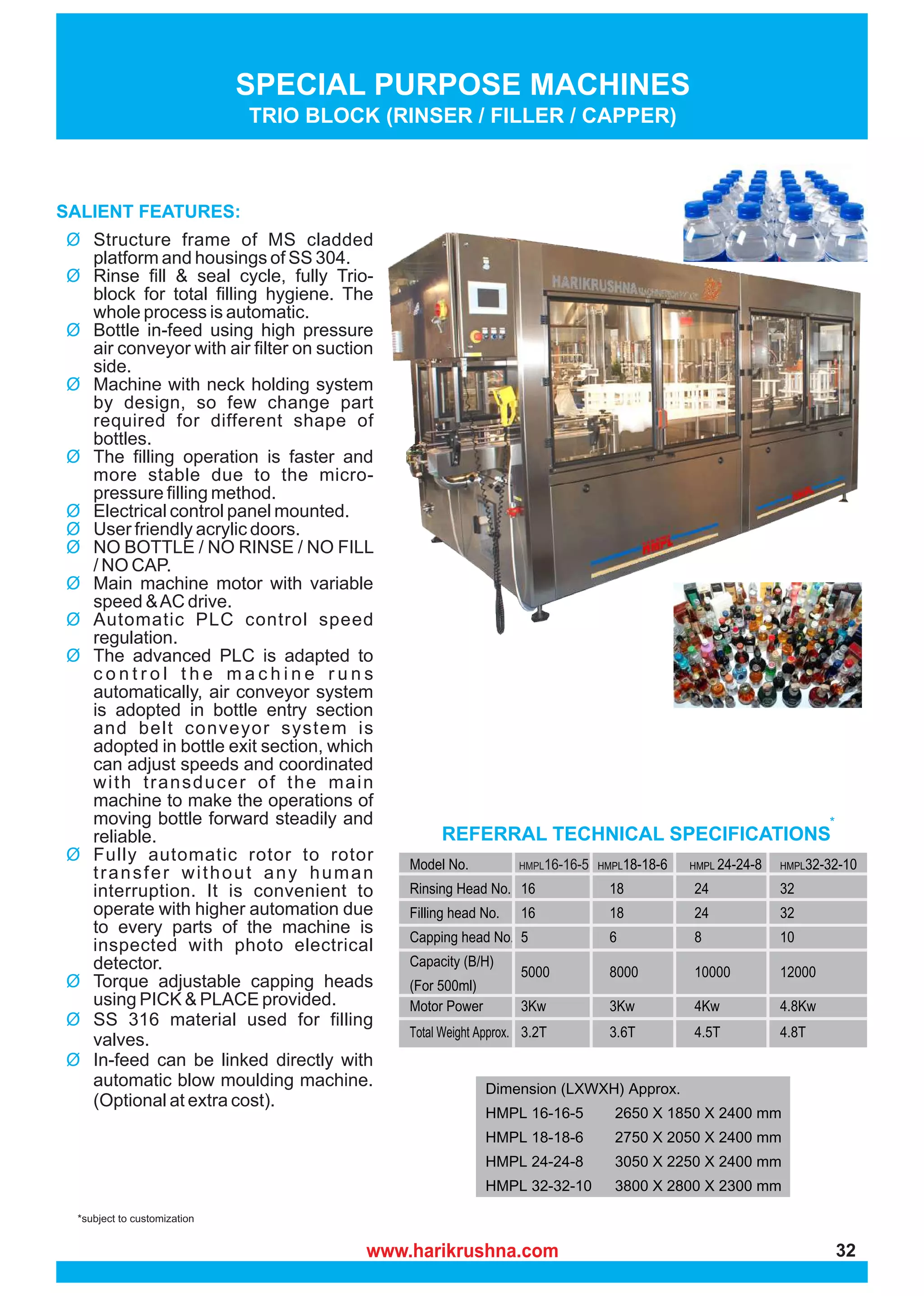 Pharma Liquid Packing Line | PDF
