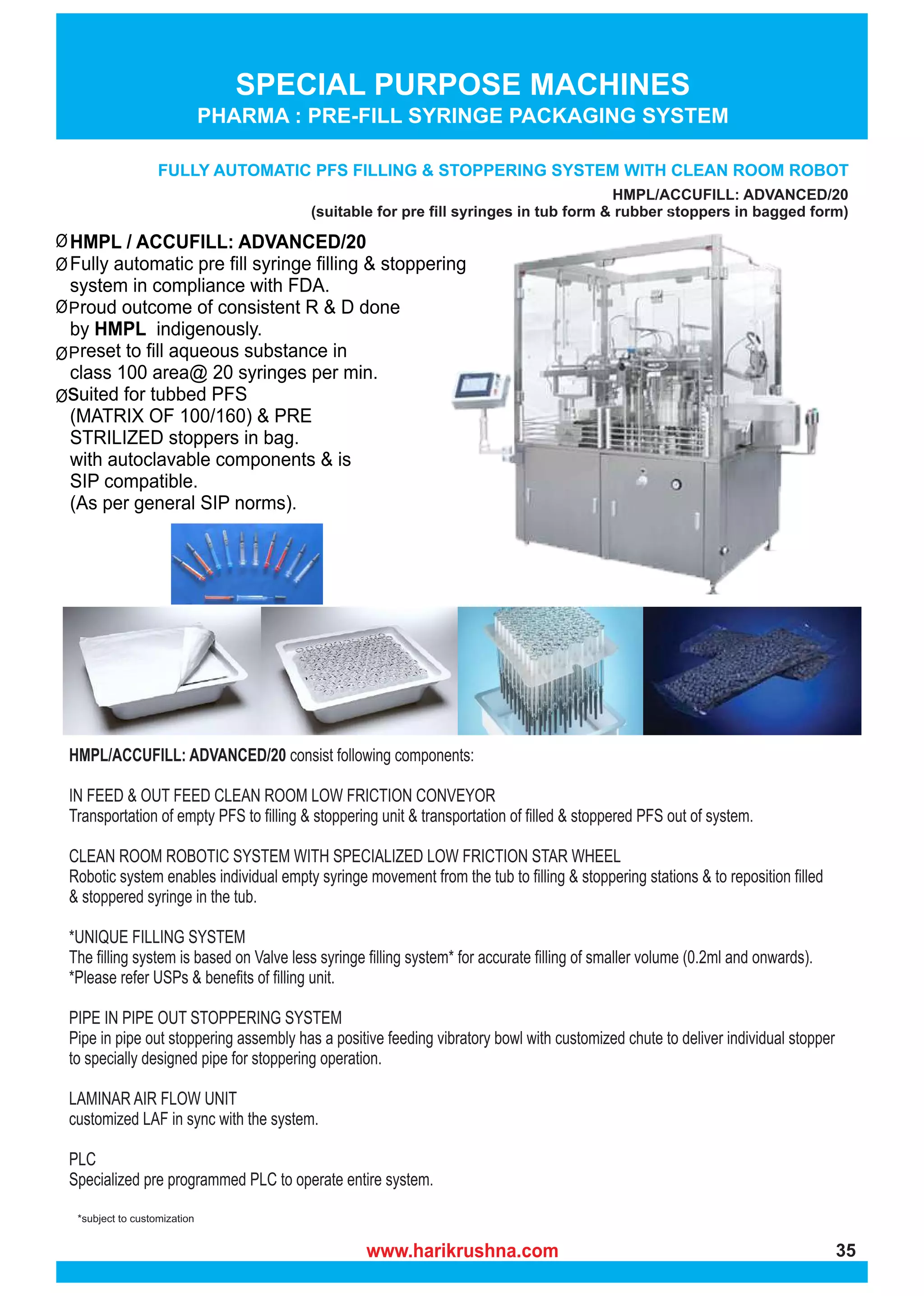 Pharma Liquid Packing Line | PDF