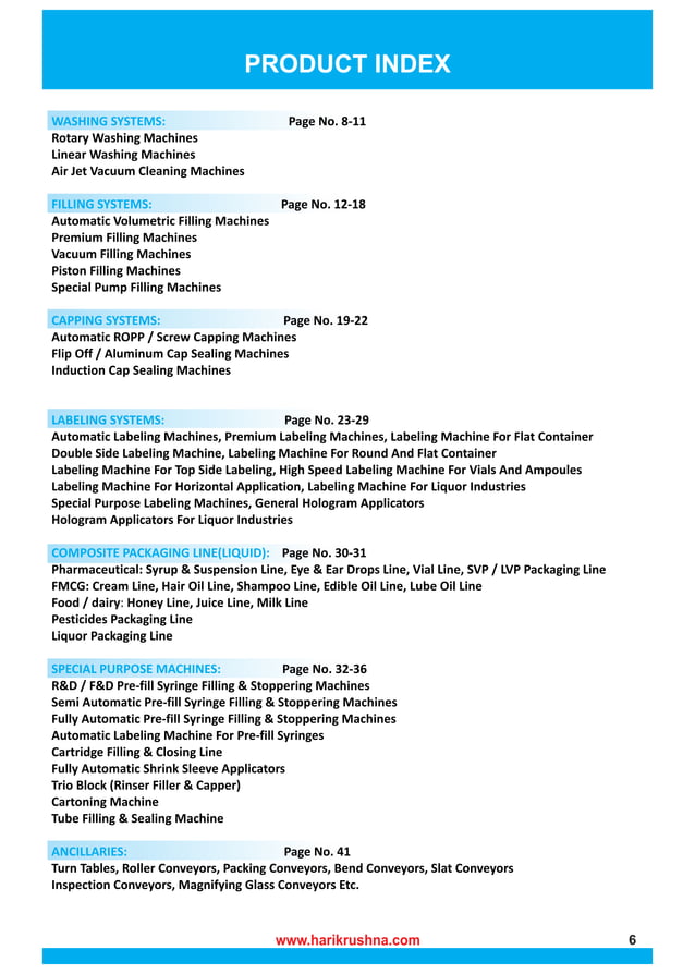Pharma Liquid Packing Line | PDF