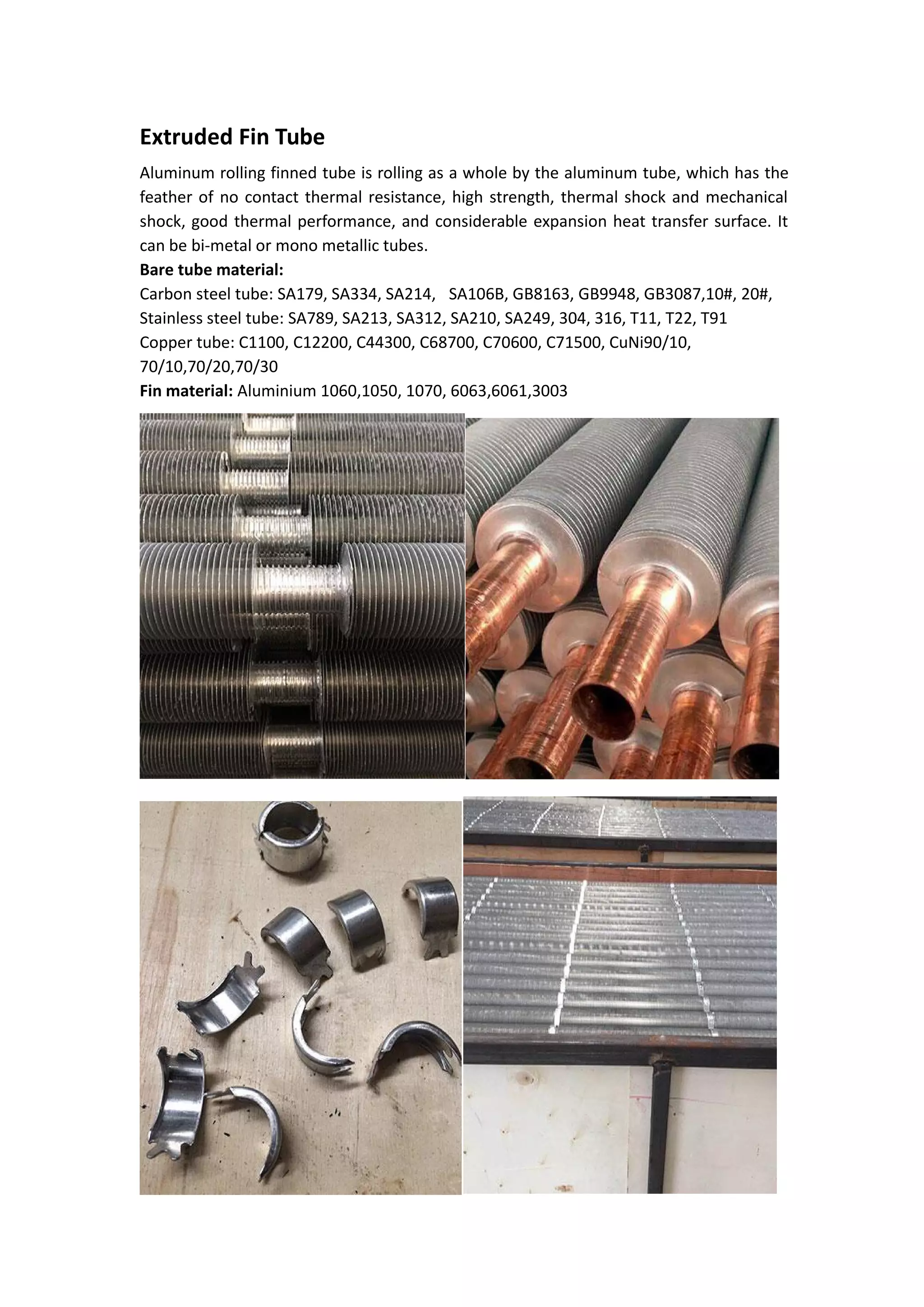 Good Supplier of Finned Tubes for Air Cooled Heat Exchanger | PDF