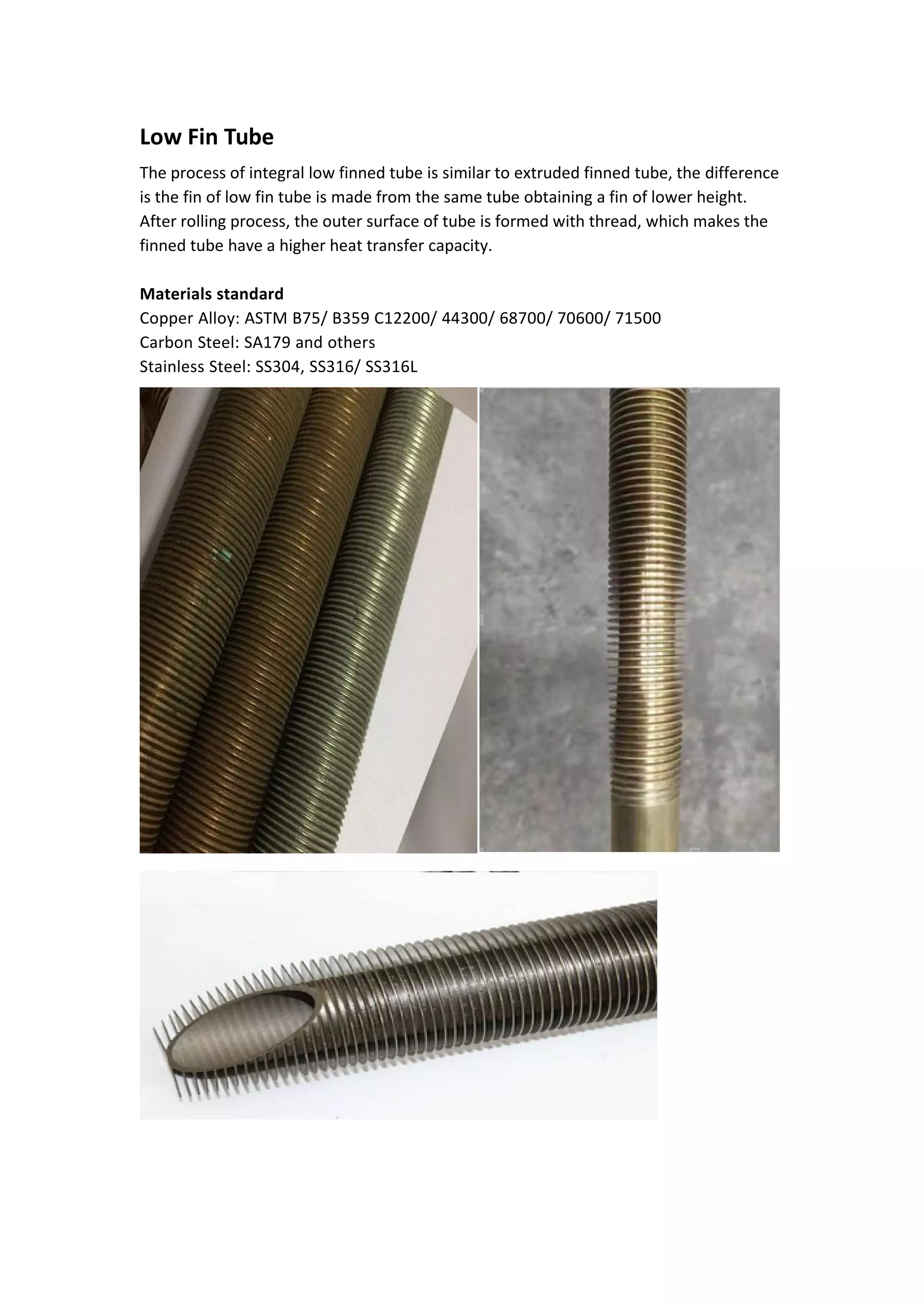 Good Supplier of Finned Tubes for Air Cooled Heat Exchanger | PDF