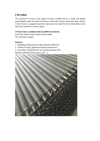 Good Supplier of Finned Tubes for Air Cooled Heat Exchanger | PDF