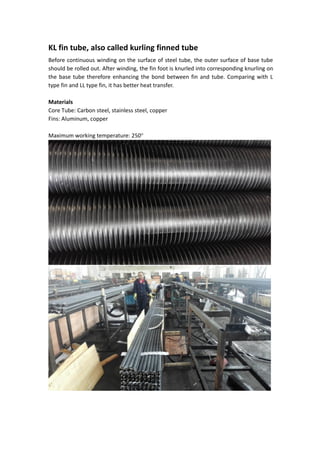Good Supplier of Finned Tubes for Air Cooled Heat Exchanger | PDF