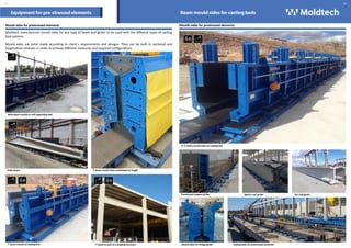 Catalogue moulds for precast concrete Moldtech | PDF
