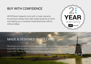 Catalogue PATboard 2019 - Scrum Kanban Board Tools | PDF