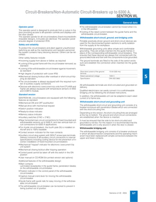 Thông số kĩ thuật Siemens-ACB-3 WL | PDF