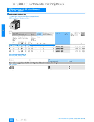 Catalogue siemens contactor 3 tb5 | PDF | Auto Type | Automotive