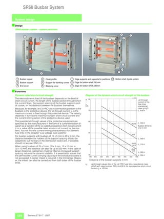 Thông số kĩ thuật siemens-sr60 busbar system | PDF