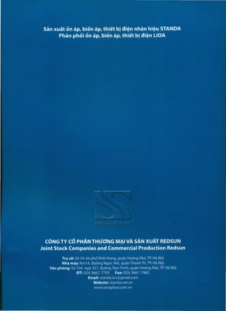Catalogue Standa Redsun | PDF