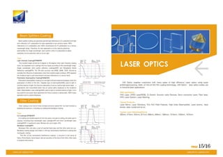 Catalogue -uni optics | PDF