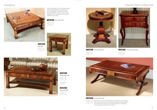 Charles Barr Furniture Mahogany & Walnut Collection | PDF