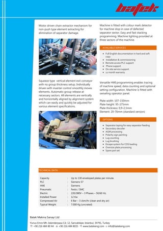 Batek Catalogue 2017 | PDF