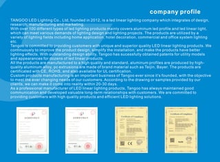 led aluminum profile catalogue | PDF