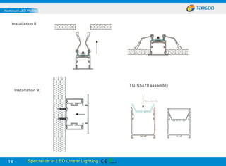 led aluminum profile catalogue | PDF