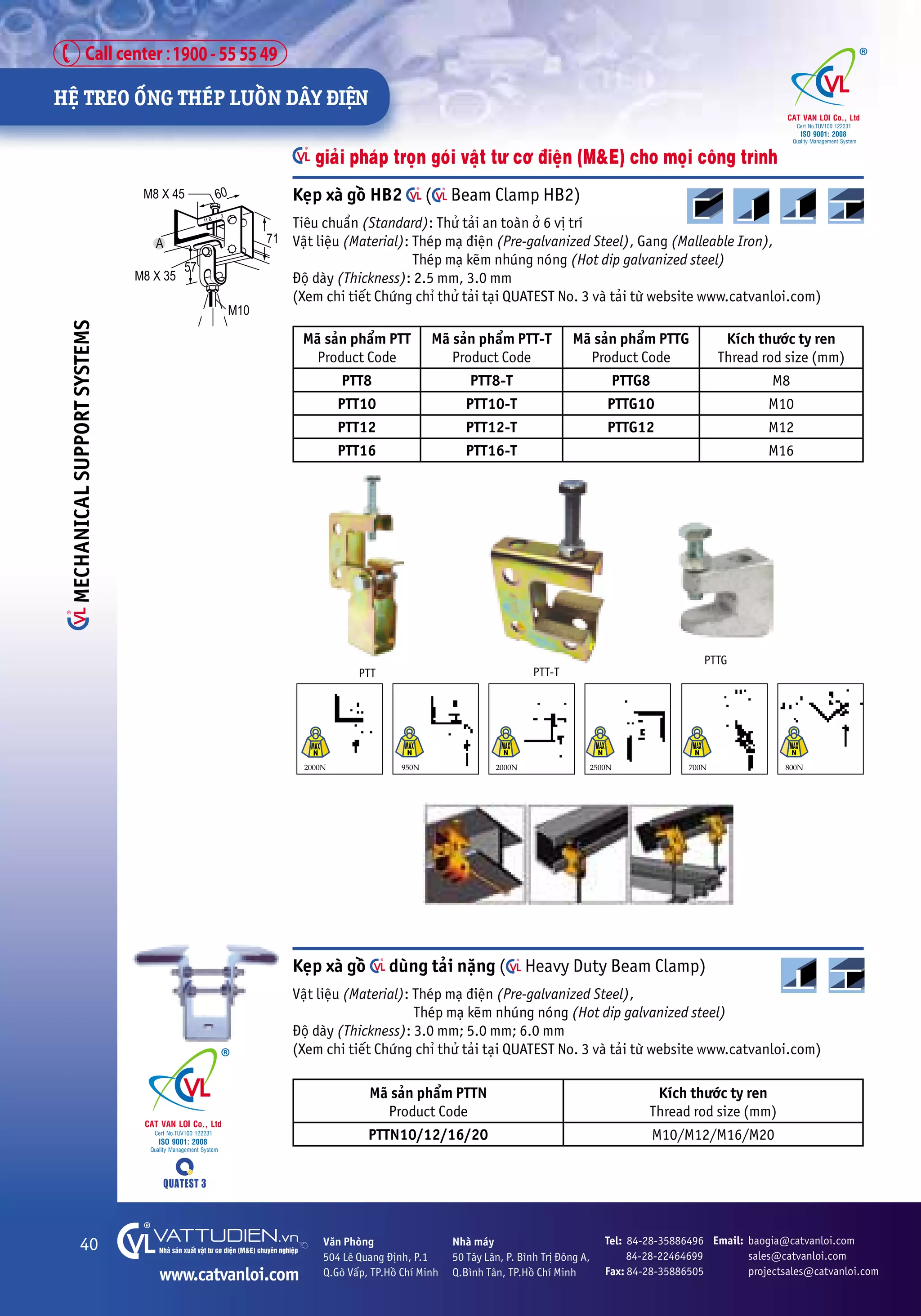 Catalogue cat van loi steel gi conduit ong thep luon day dien steel ...