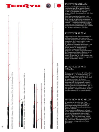 Catalogue TENRYU ROD | PPTX
