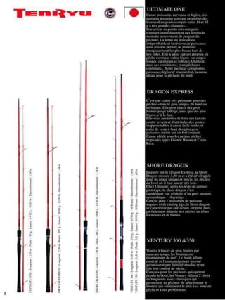 Catalogue TENRYU ROD | PPTX