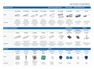 Catalogue controle d'acces v2 | PDF
