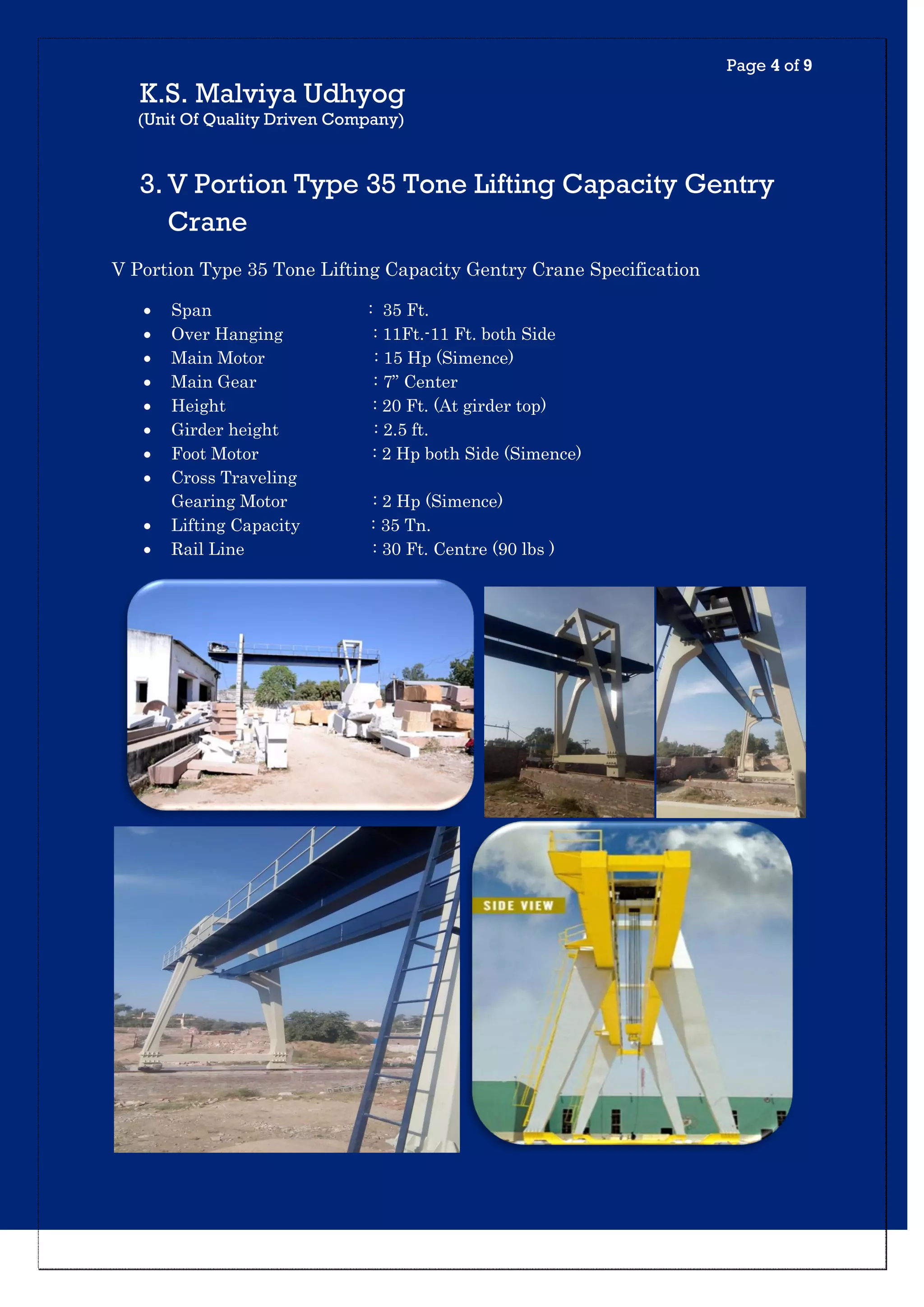 Catalogue crane | PDF