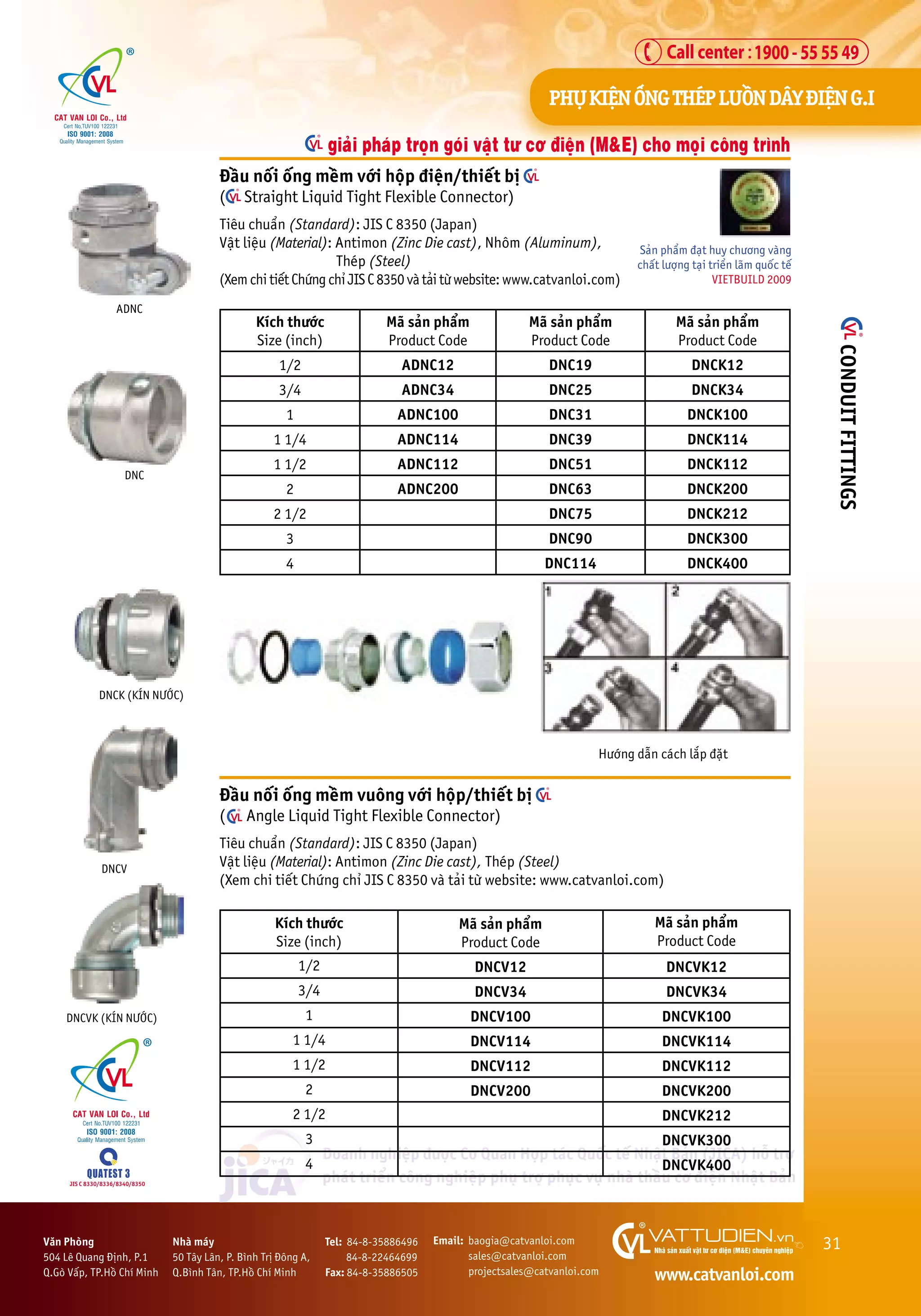 Catalogue cvl steel conduit flexible conduit- ong luon day dien gi- ong ...