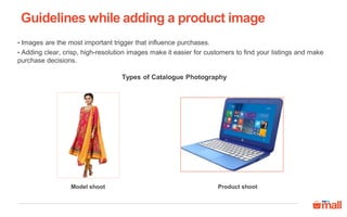 Product image and size chart | PPT