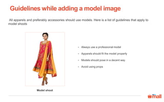 Product image and size chart | PPT