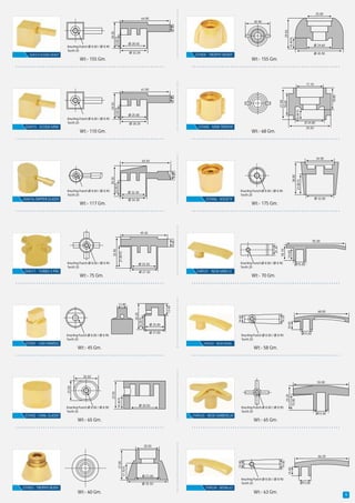 BRASS TAP HANDLES AND SANITARY TAP HANDLE By Om Brass Industries | PDF