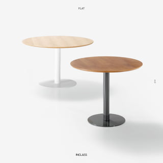 Flat tables Catalogue by Studio Inclass | PDF