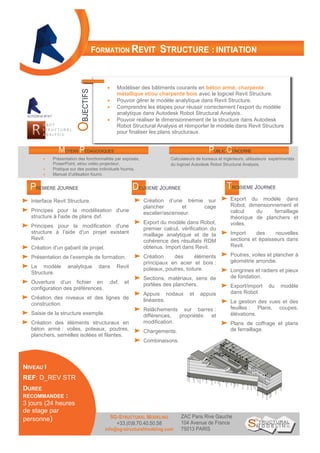 Catalogue formation Autodesk Robot Structural Analysis | PDF
