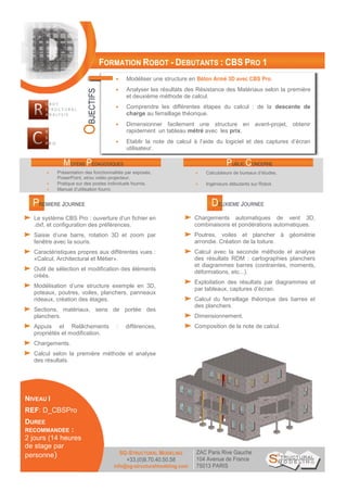 Catalogue formation Autodesk Robot Structural Analysis | PDF