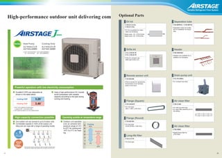 Catalogue fujitsu vrf | PDF