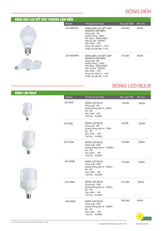 Catalogue LED light Gsun 2018 | PDF