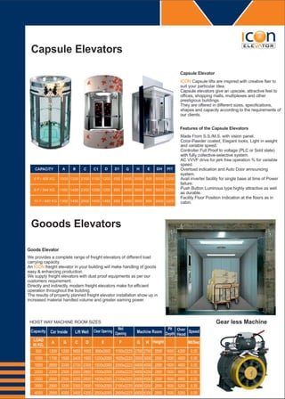 Icon Elevator | PDF
