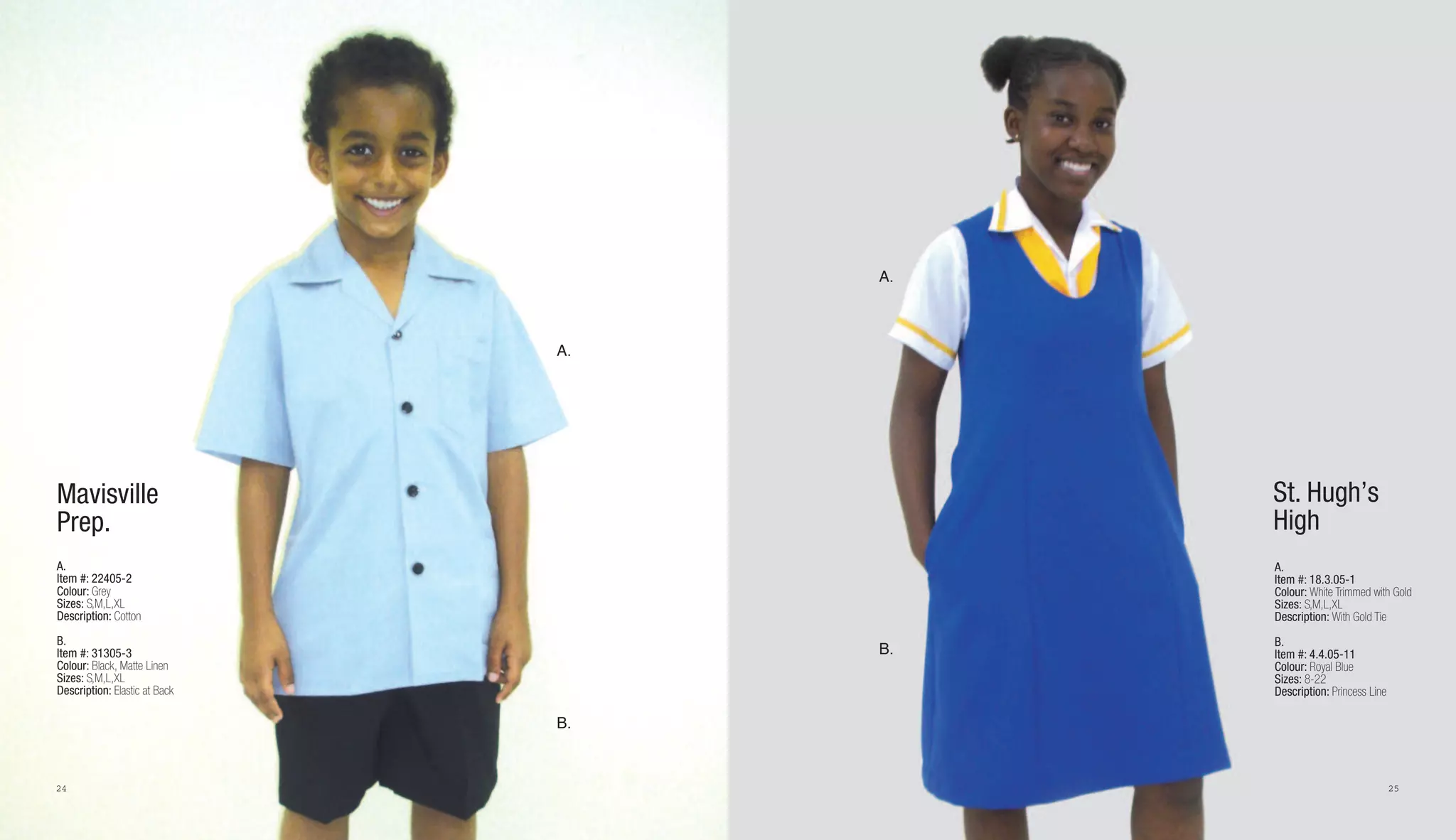 Uniform Centre Catalogue | PDF