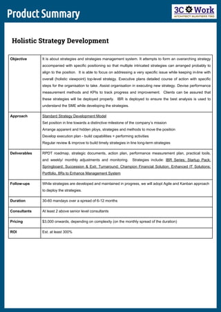 3C @ Work Catalogue | PDF