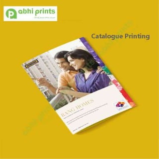 What is the size of a catalog design? | Abhiprints | PDF