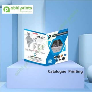 What is the size of a catalog design? | Abhiprints | PDF