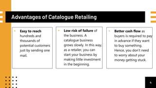 Catalogue retailing | PPTX