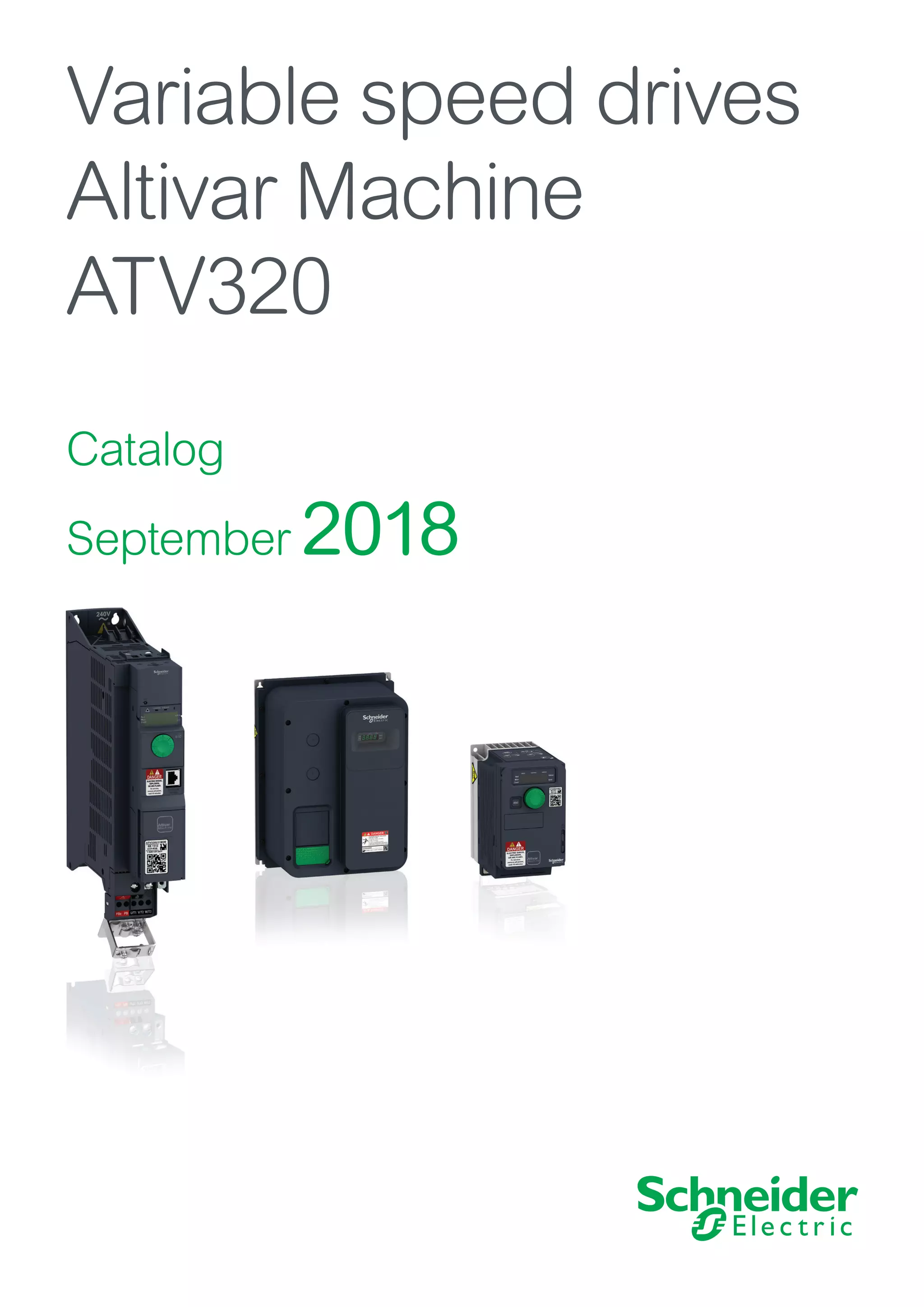 Catalogues atv320 Schneider | PDF