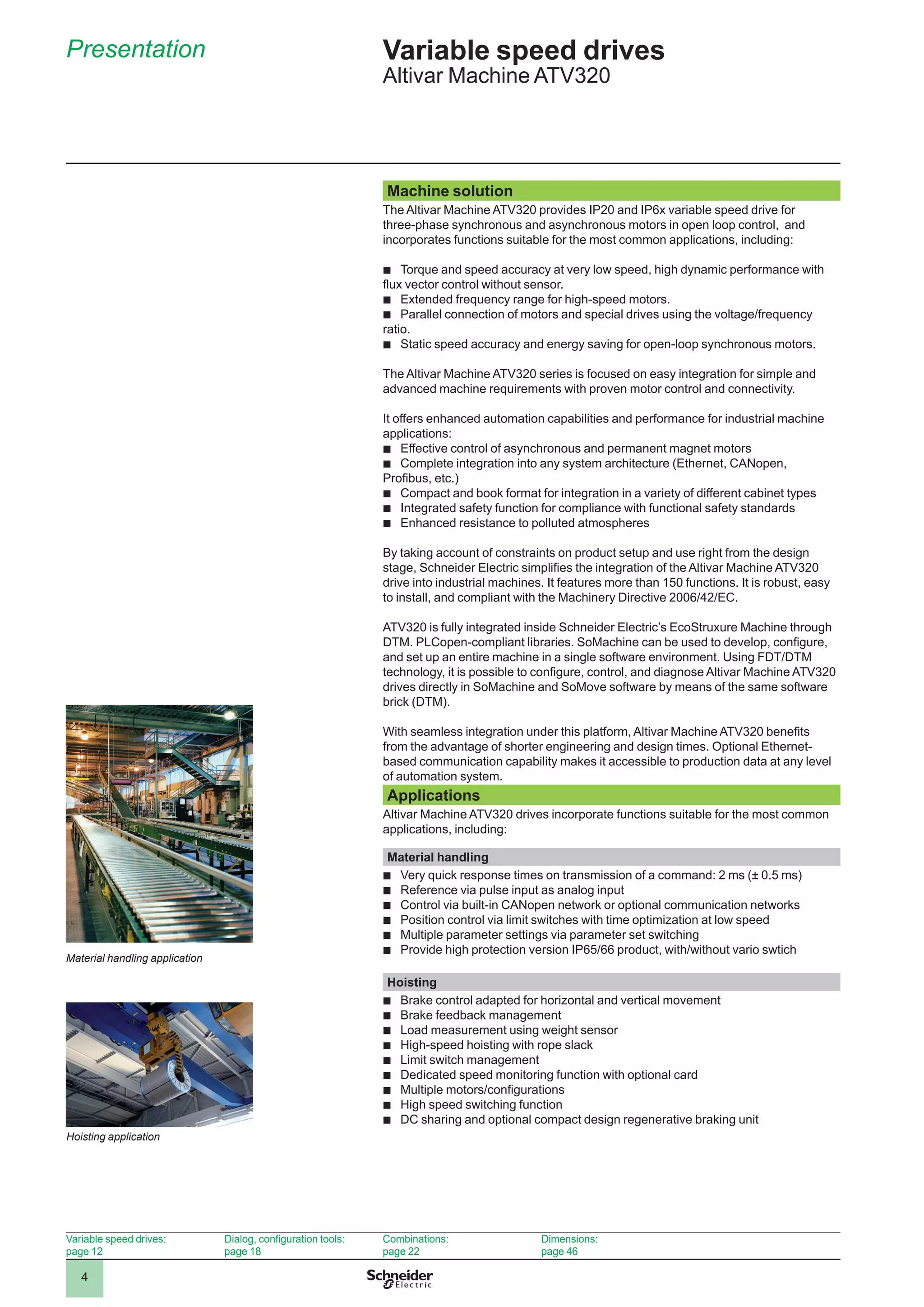 Catalogues atv320 Schneider | PDF