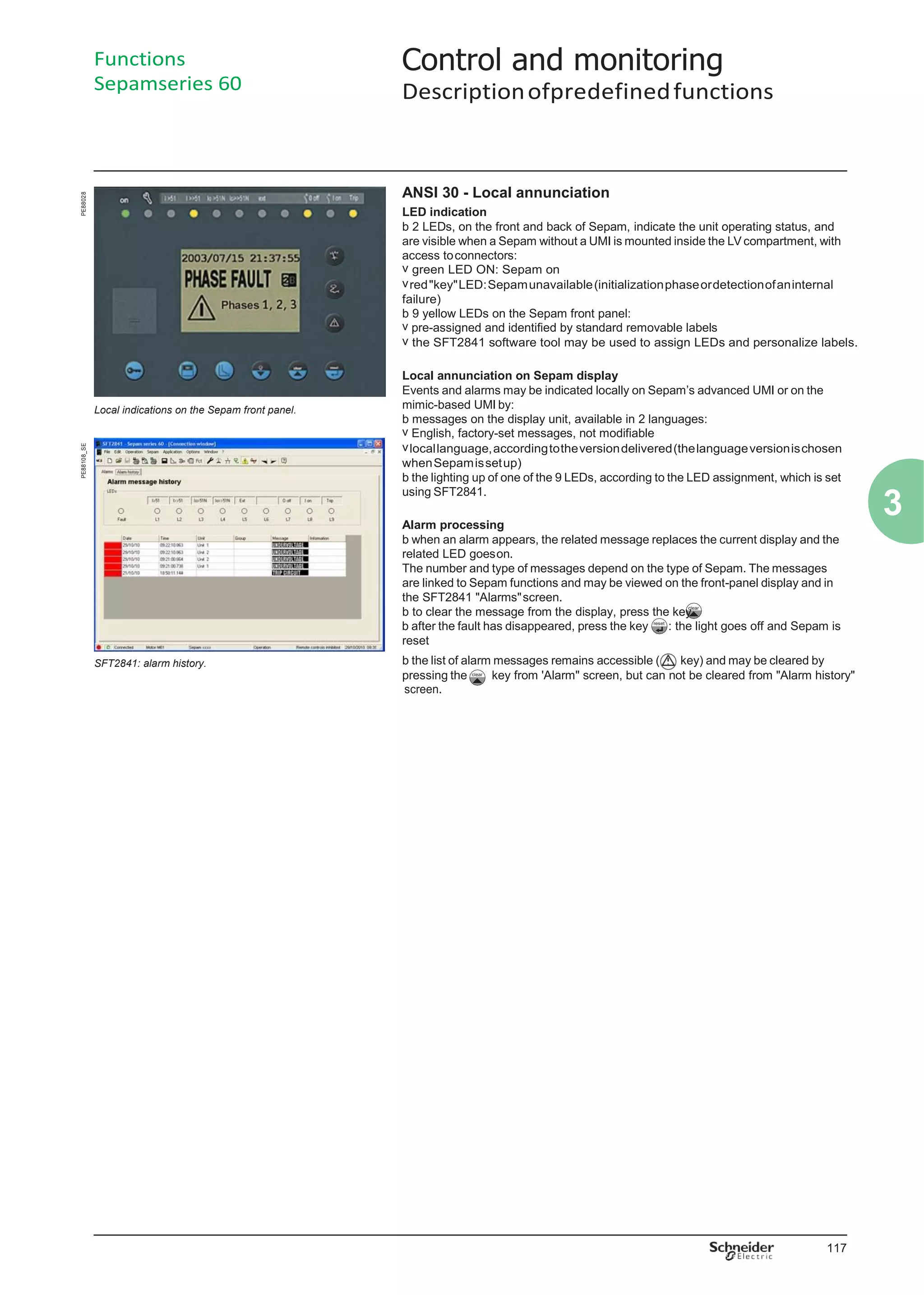 Catalogues sepam 20 40 60 80 | PDF
