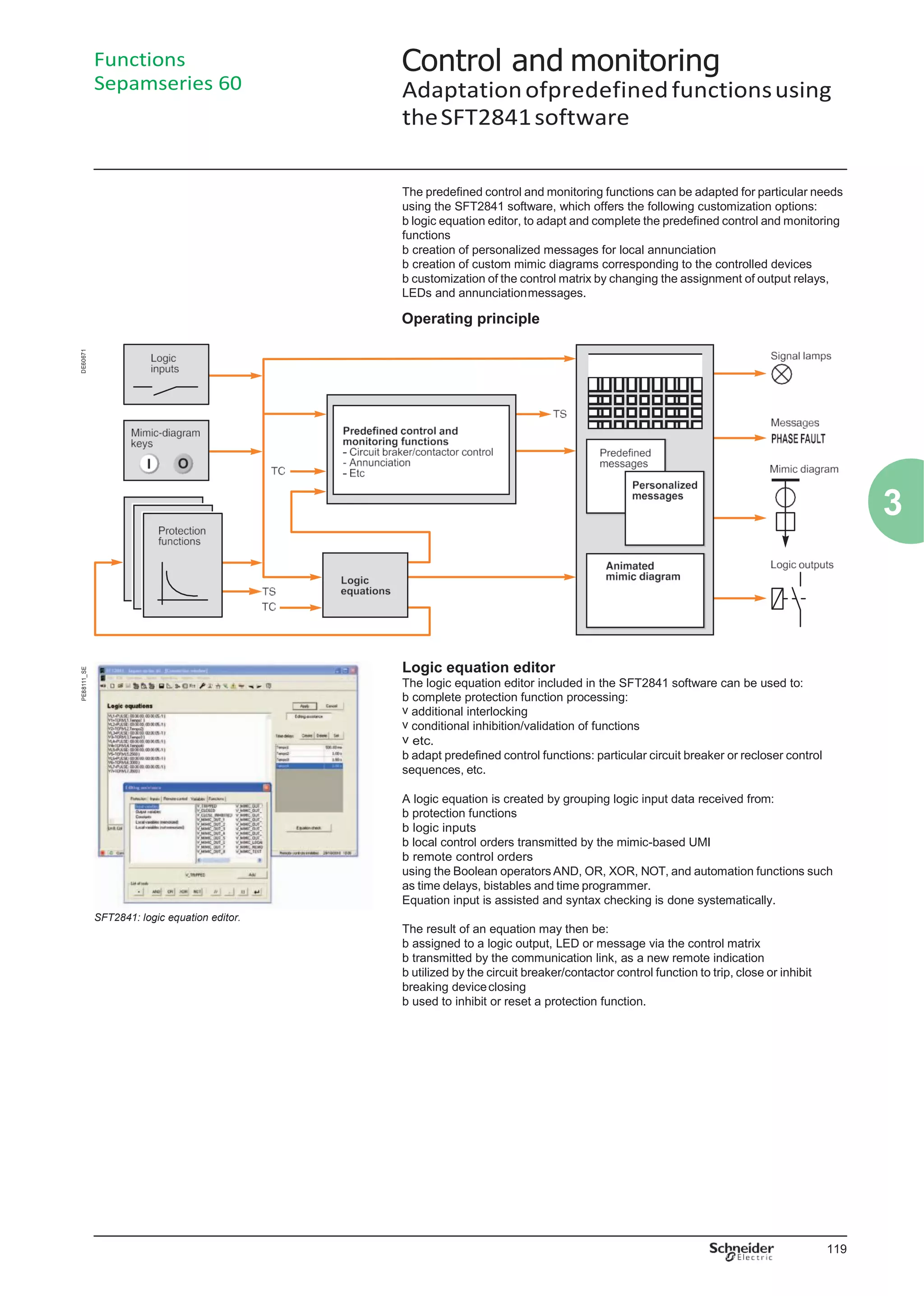 Catalogues sepam 20 40 60 80 | PDF