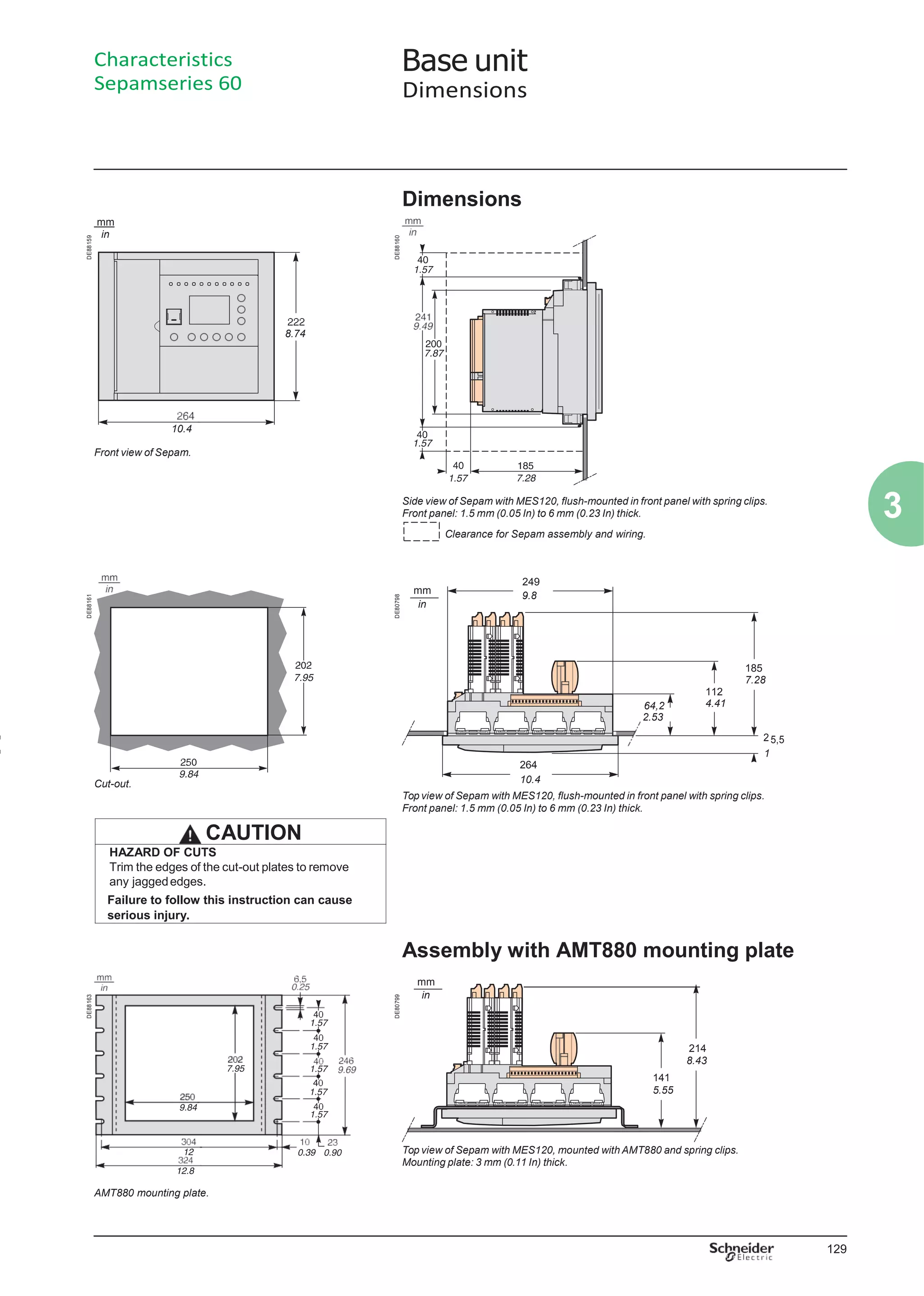 Catalogues sepam 20 40 60 80 | PDF