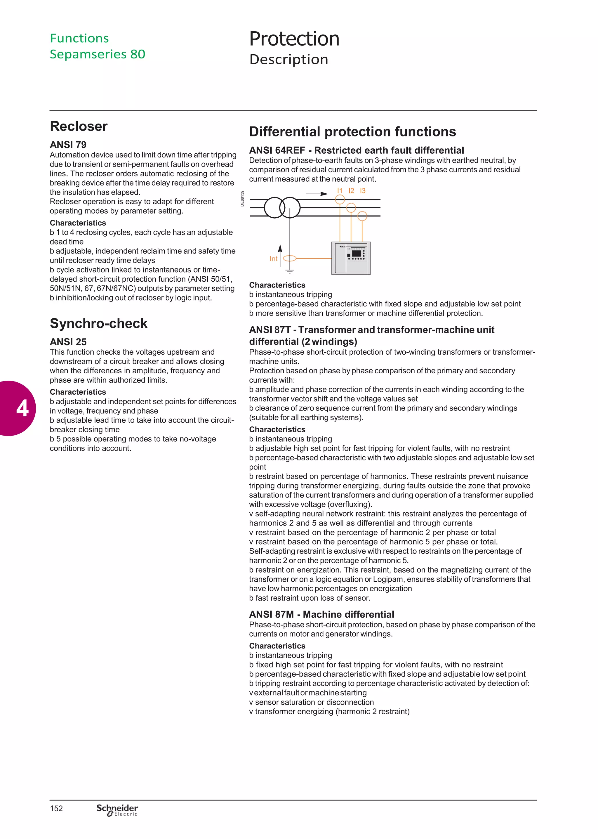 Catalogues sepam 20 40 60 80 | PDF