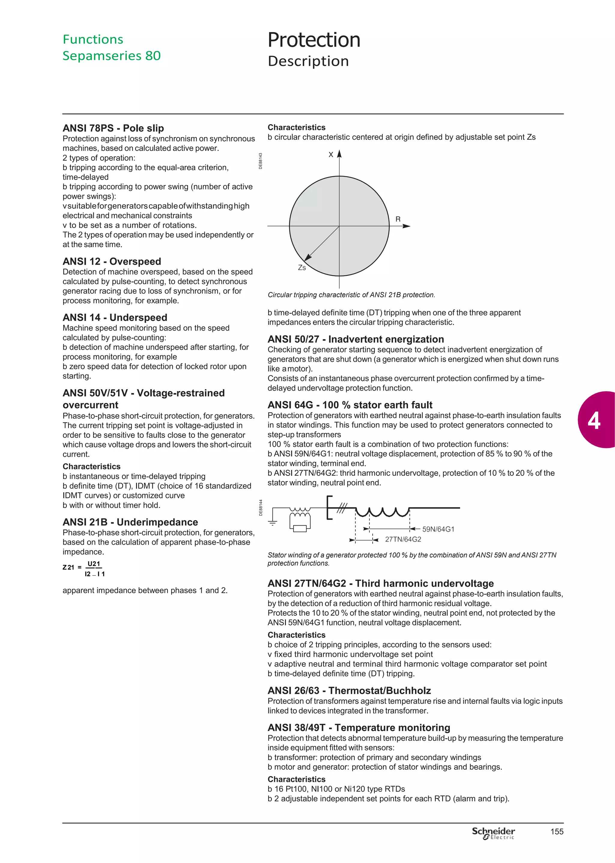 Catalogues sepam 20 40 60 80 | PDF