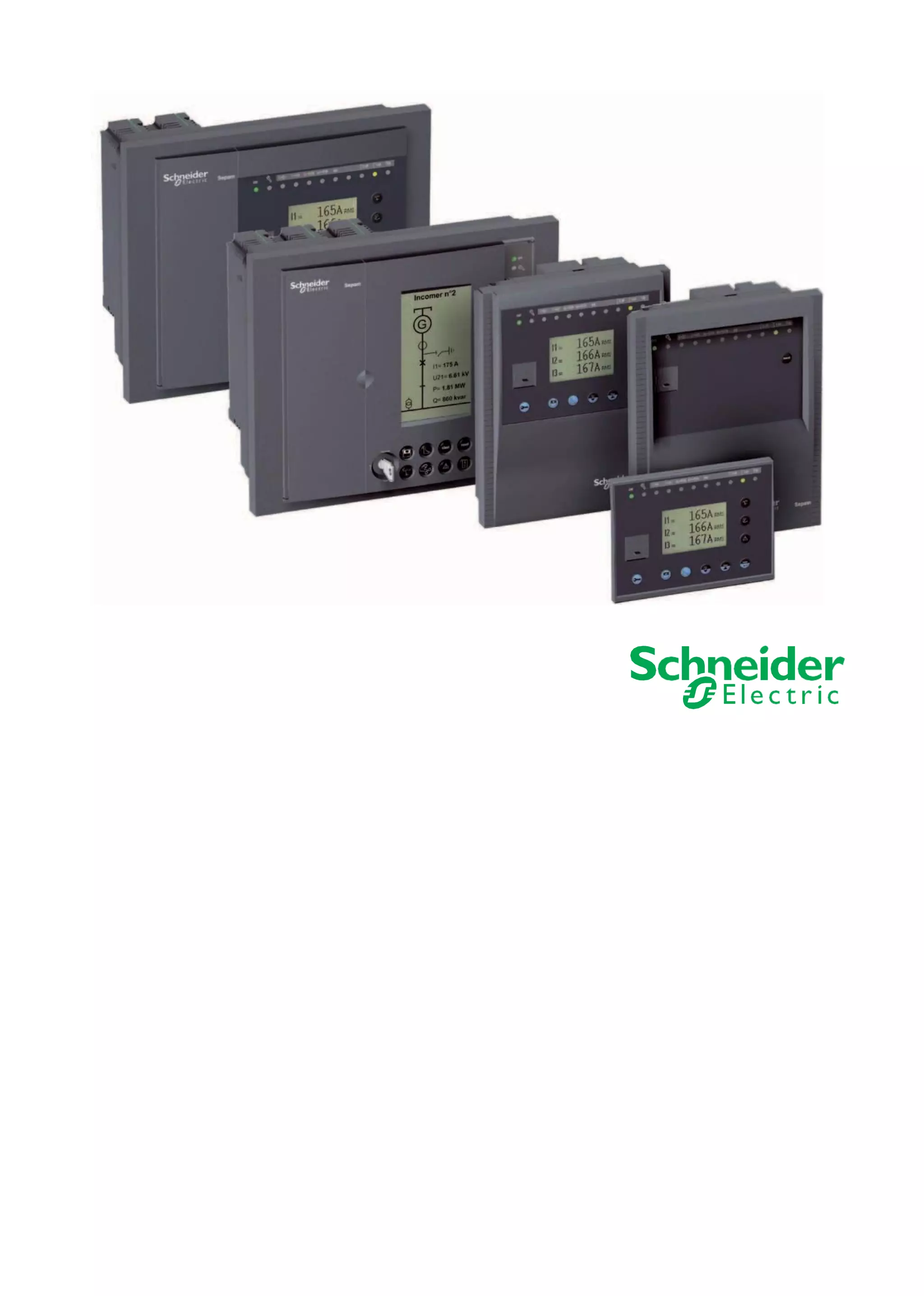 Catalogues sepam 20 40 60 80 | PDF